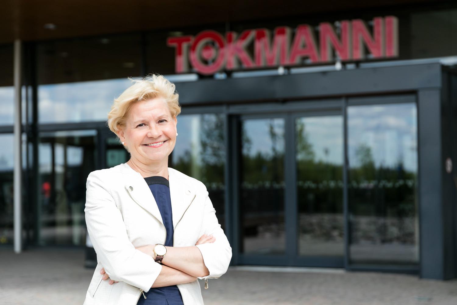 Tokmannin henkilöstö- ja vastuullisuusjohtaja Sirpa Huuskonen ...